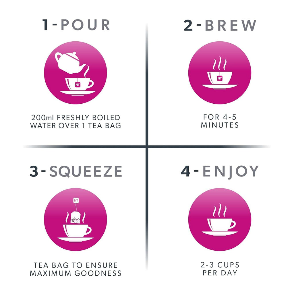 nutrient-rich red clover tea