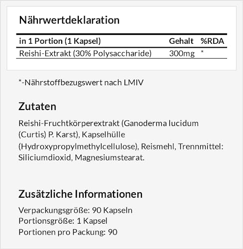 Nutrient-rich reishi mushroom extract