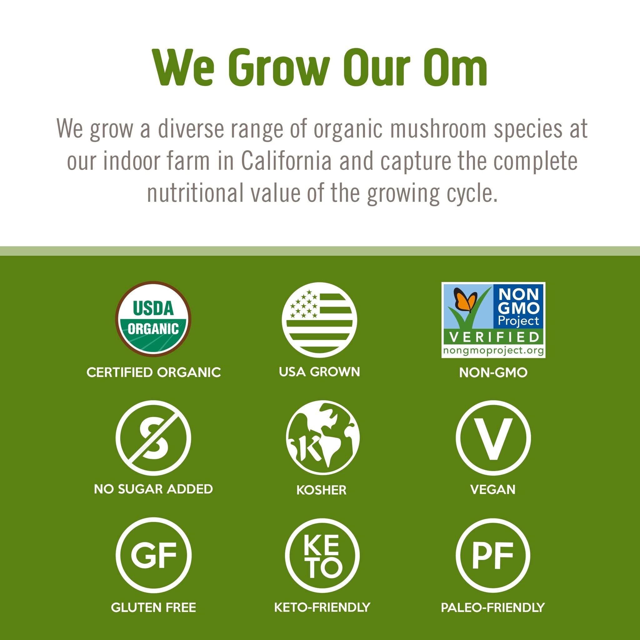 nutrient-rich reishi mushroom supplement