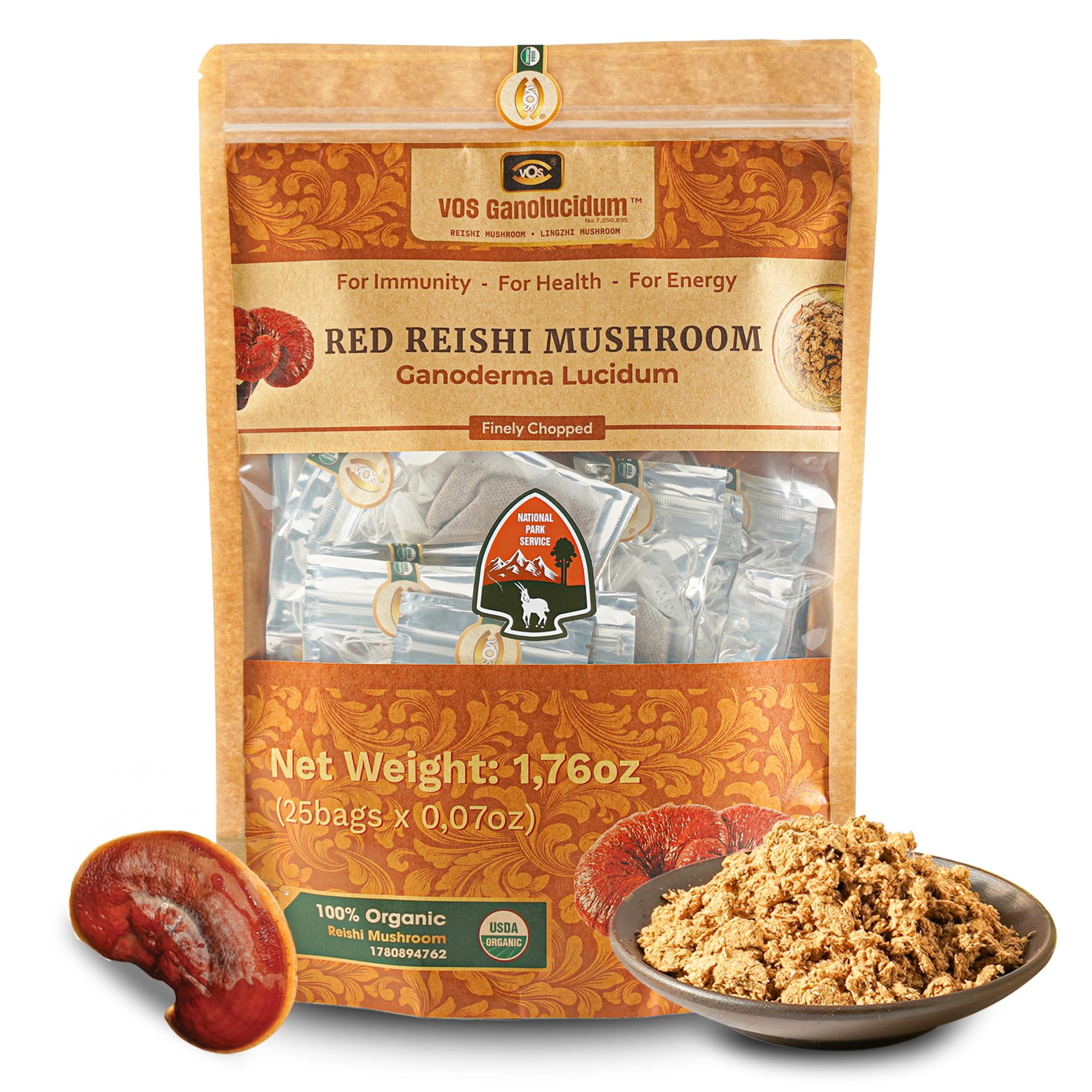 nutrient-rich reishi mushrooms for tea