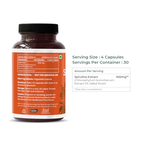 nutrient-rich safed musli capsules