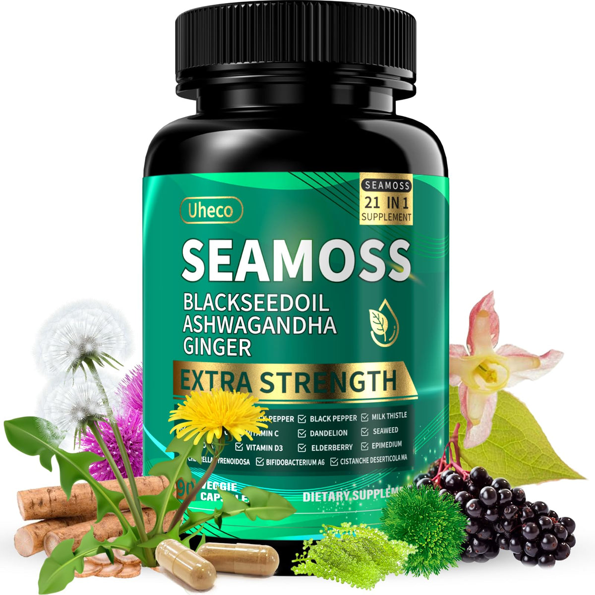 nutrient-rich sea moss capsules