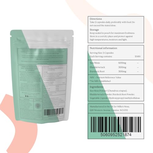 nutrient-rich sea moss capsules