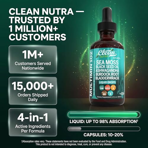 nutrient-rich sea moss drops supplement