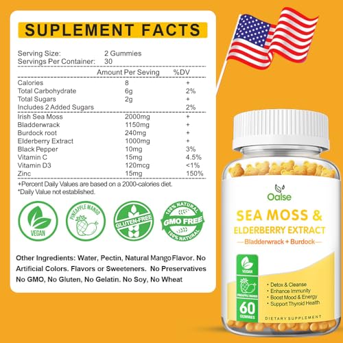 Nutrient-rich sea moss for daily health