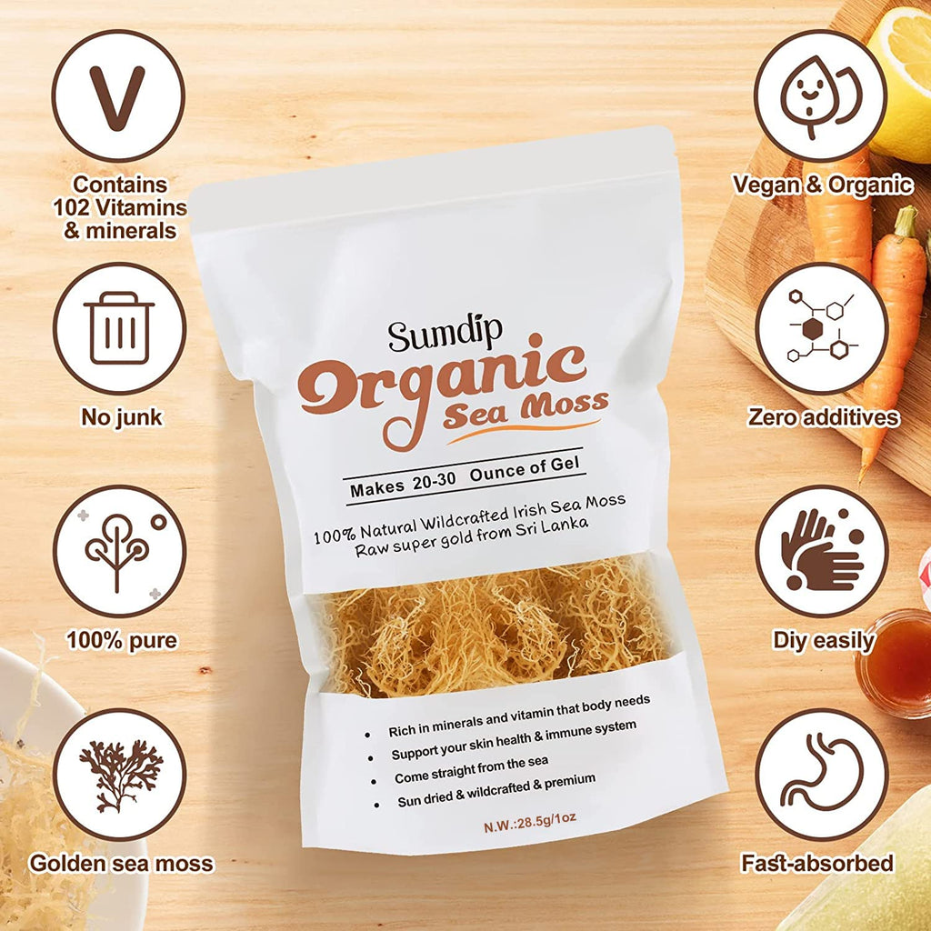 nutrient-rich sea moss for health