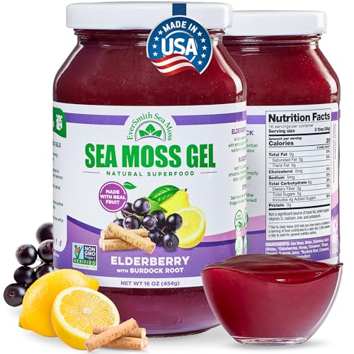 nutrient-rich sea moss gel for health