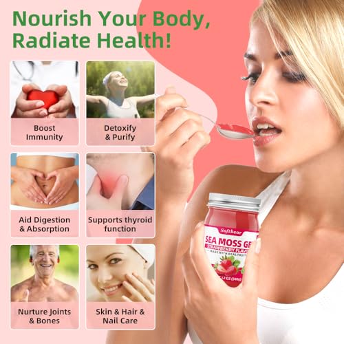 nutrient-rich sea moss gel product