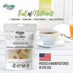 Nutrient-rich sea moss gel