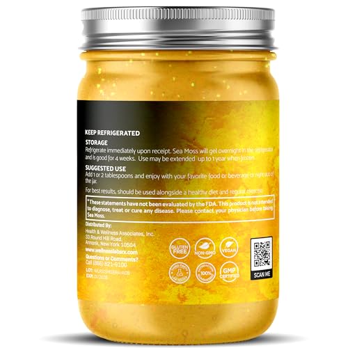 Nutrient-rich sea moss gel