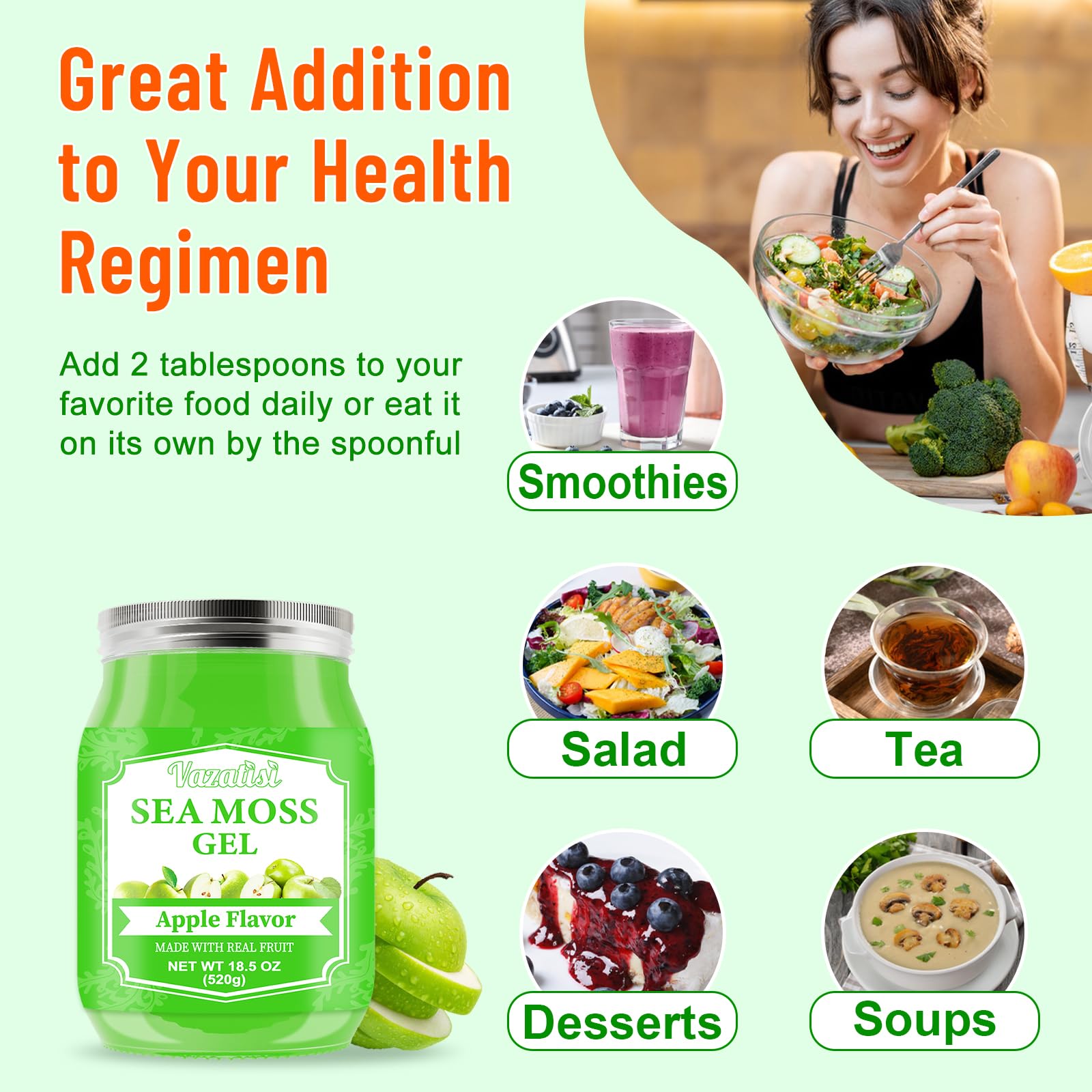 nutrient-rich sea moss gel