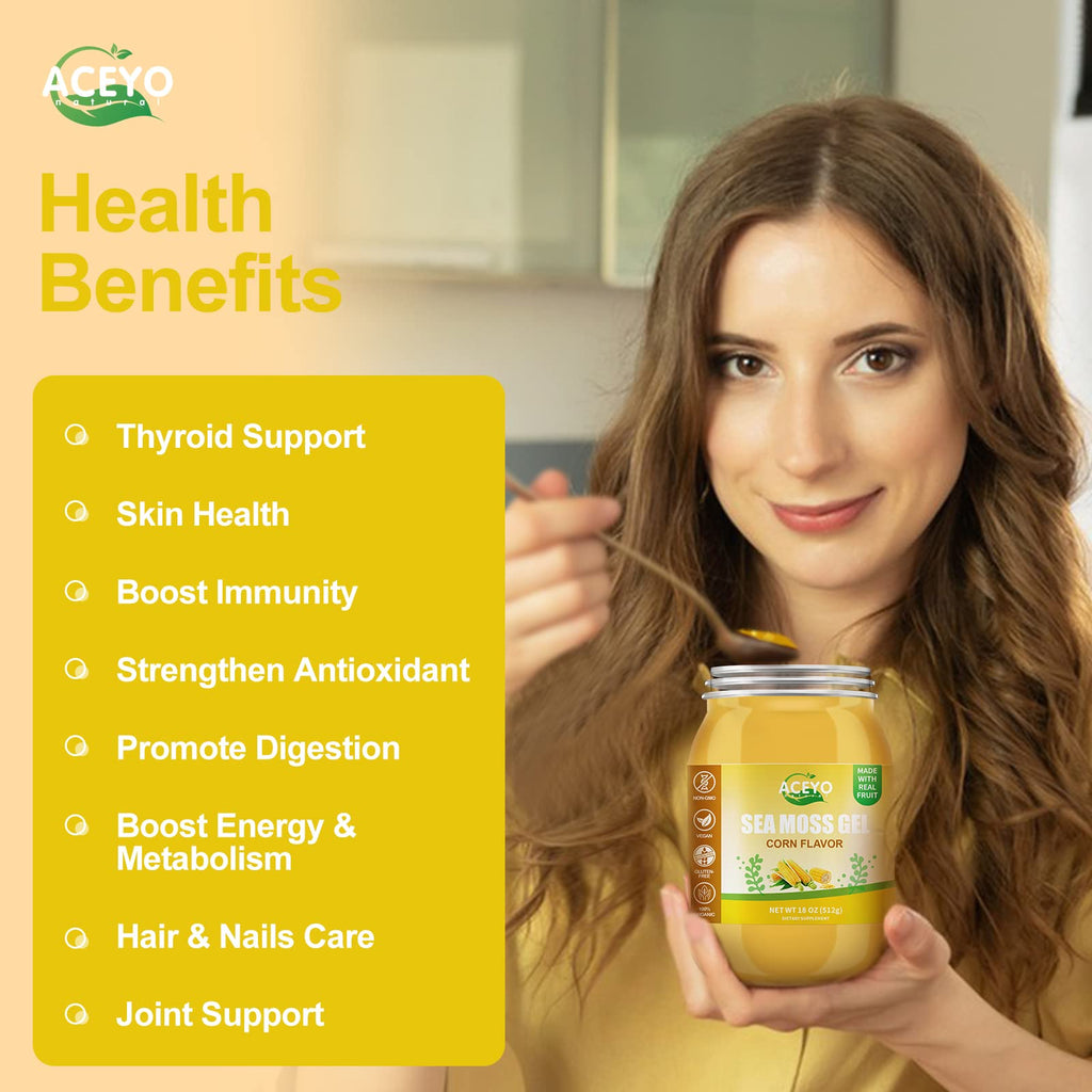 nutrient-rich sea moss gel