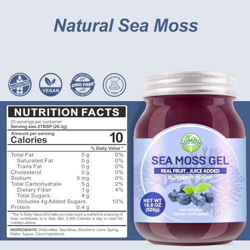 nutrient-rich sea moss gel