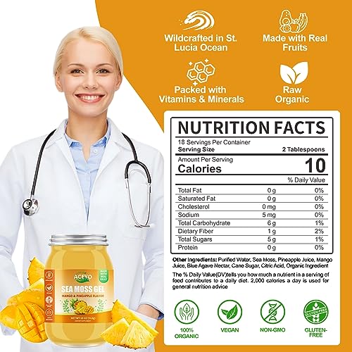 nutrient-rich sea moss gel
