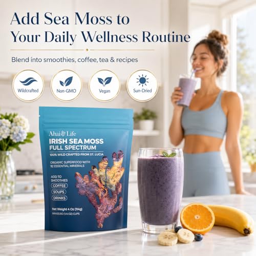 nutrient-rich sea moss powder