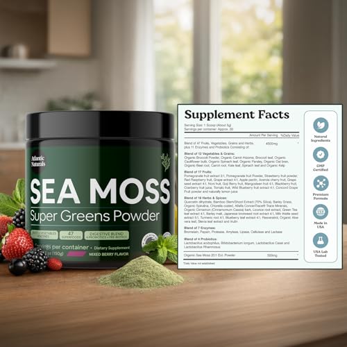 nutrient-rich sea moss powder