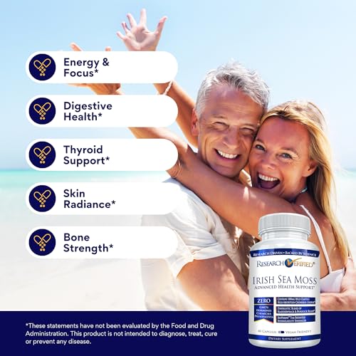 Nutrient-rich sea moss supplement