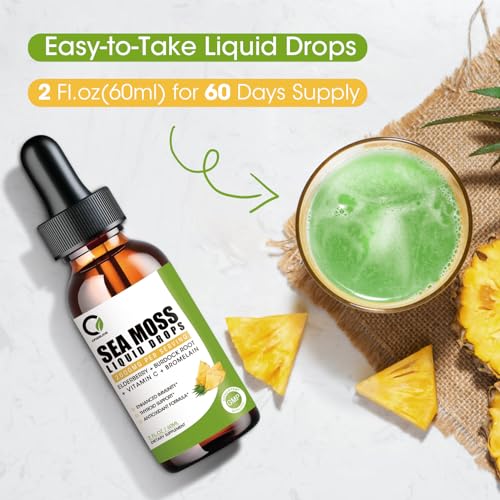 Nutrient-rich sea moss supplement