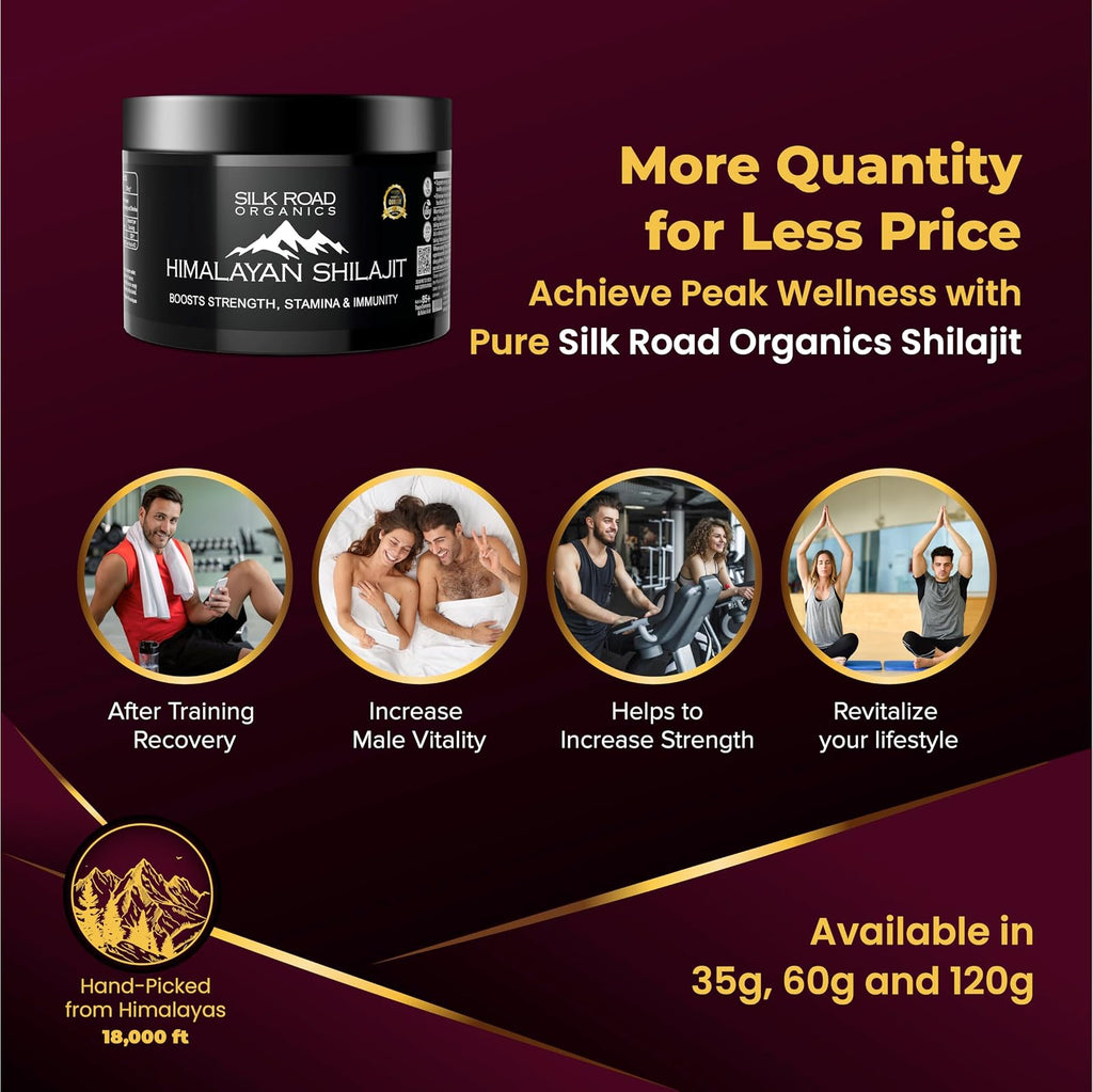 Nutrient-rich Shilajit for overall health