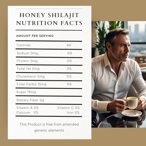 nutrient-rich shilajit honey sachets