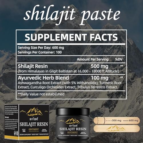 nutrient-rich shilajit ointment