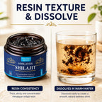 Nutrient-rich Shilajit resin