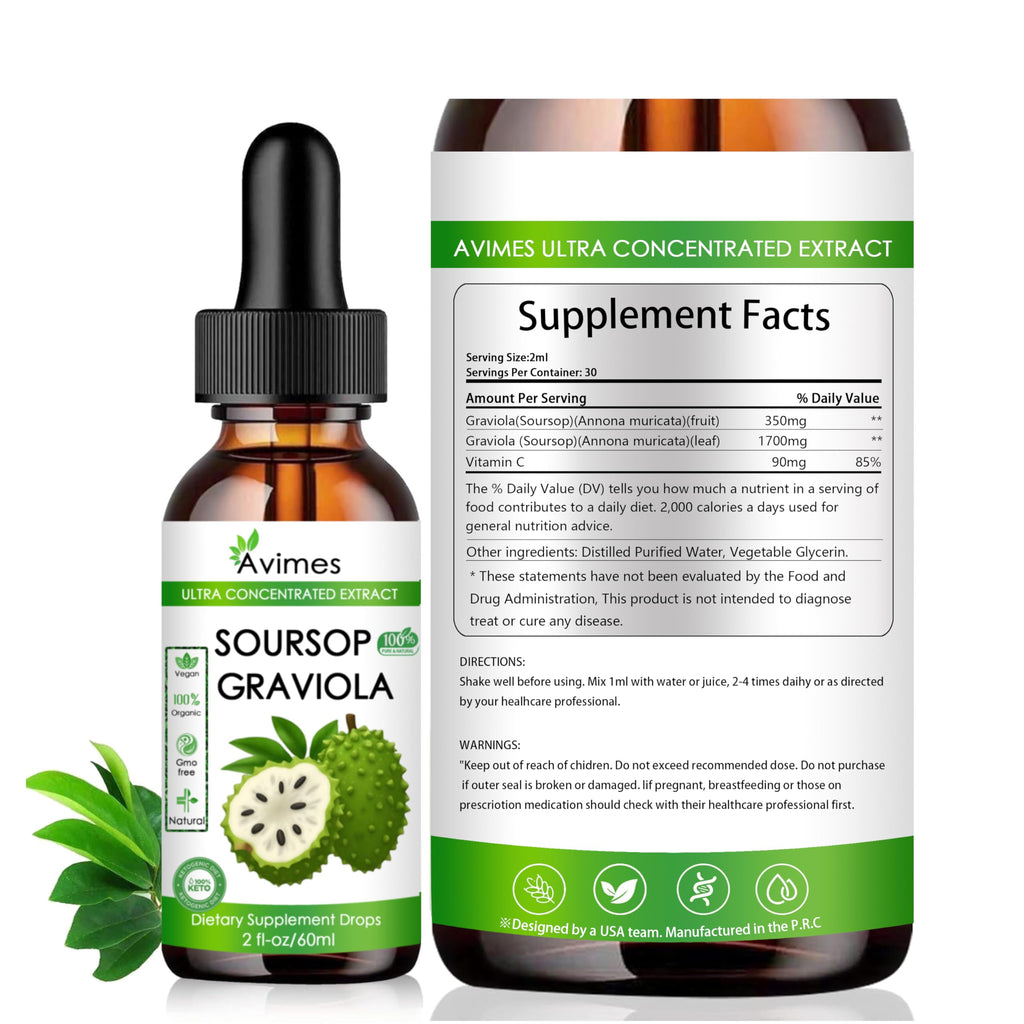 Nutrient-rich Soursop oil supplement