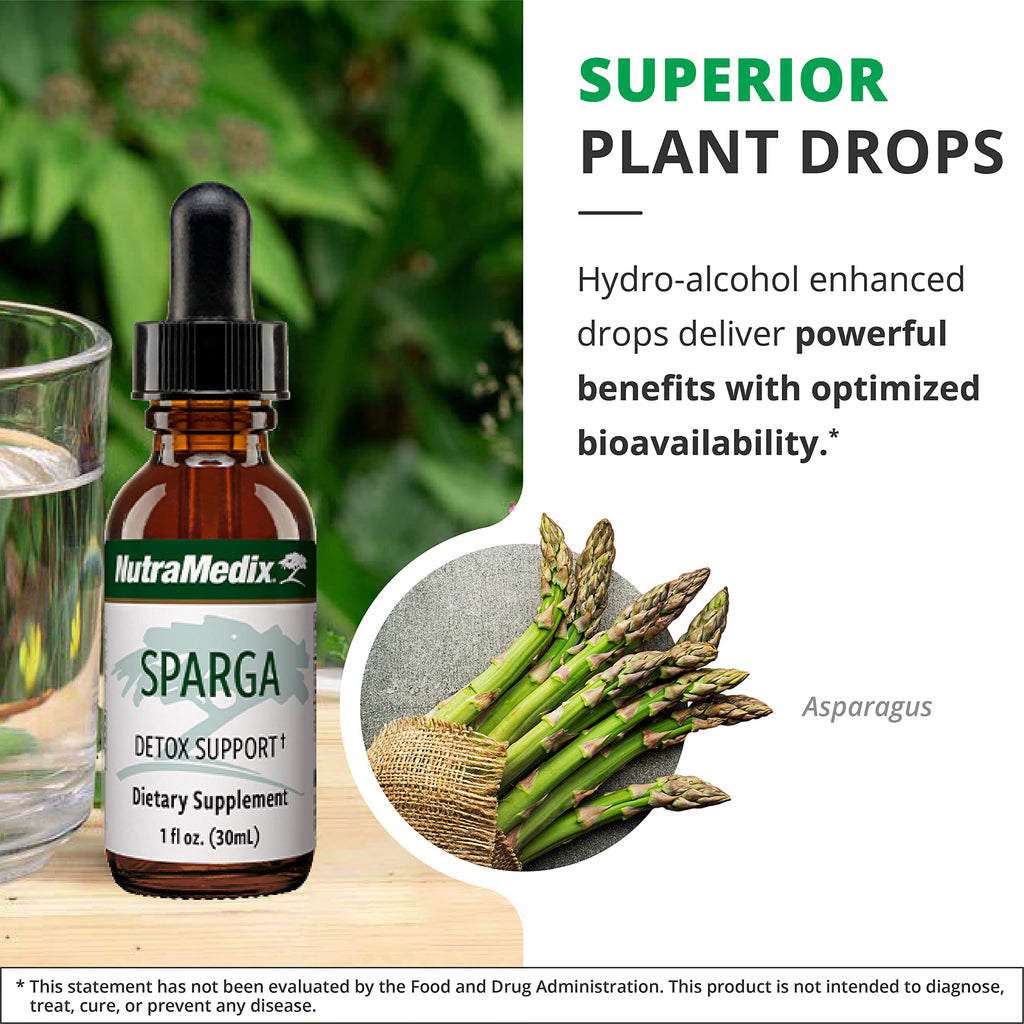 nutrient-rich Sparga Tincture supplement
