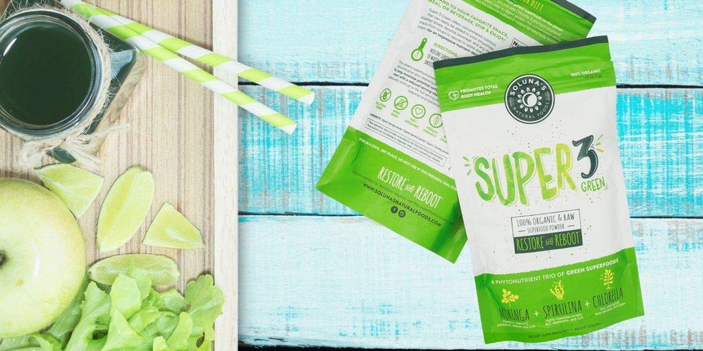 nutrient-rich spirulina and chlorella