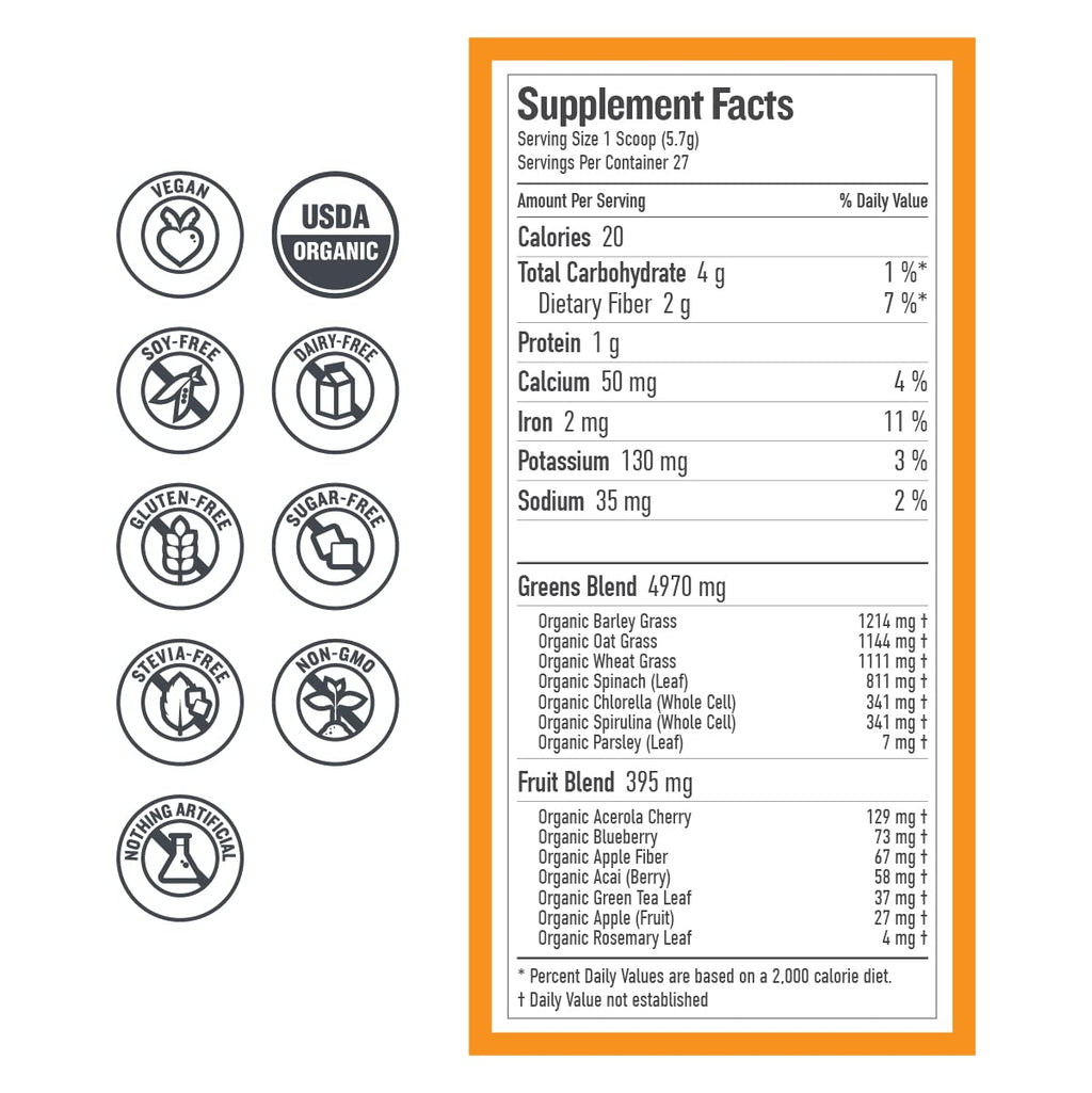 nutrient-rich spirulina and chlorella