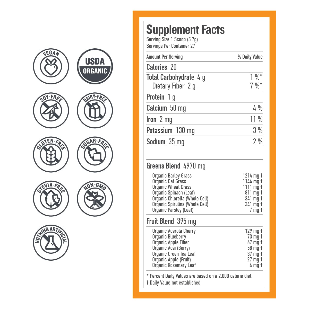 nutrient-rich spirulina and chlorella