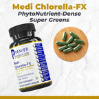 nutrient-rich spirulina and chlorella