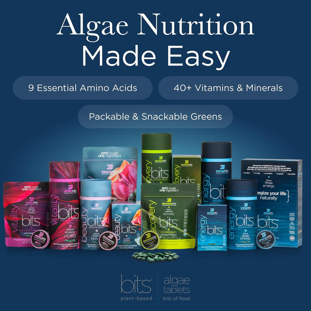 nutrient-rich spirulina and chlorella