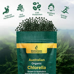 nutrient-rich spirulina and chlorella