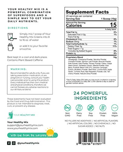 nutrient-rich spirulina blend