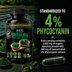 nutrient-rich spirulina capsules