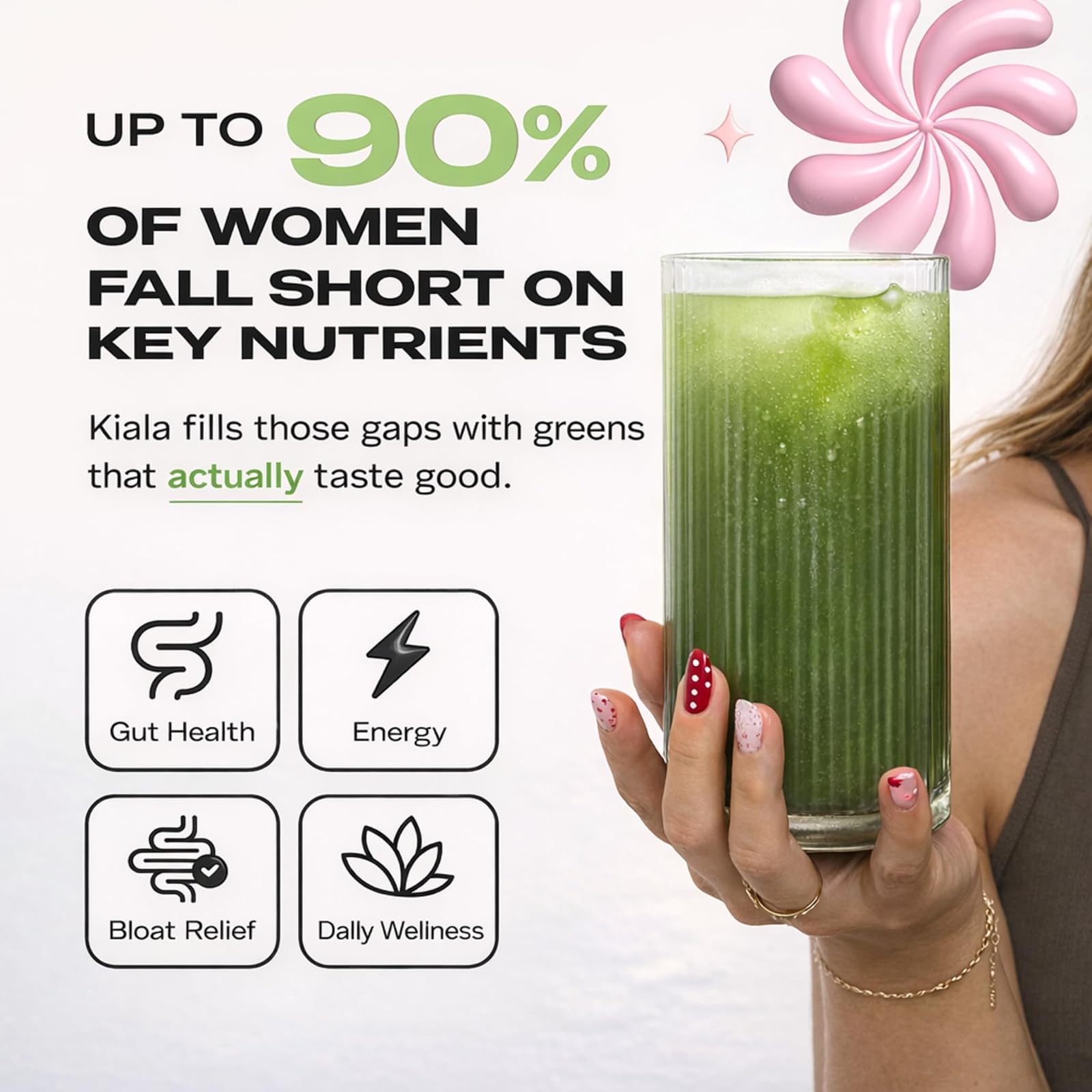 nutrient-rich spirulina & chlorella blend