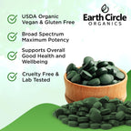 nutrient-rich spirulina & chlorella blend