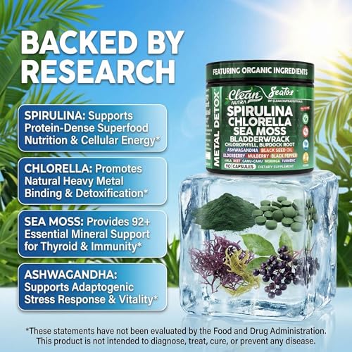 nutrient-rich spirulina & chlorella blend