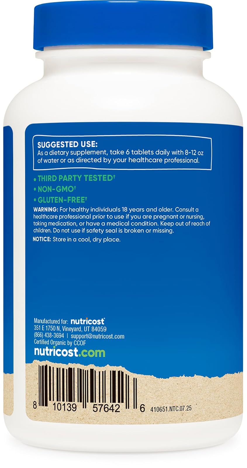 nutrient-rich spirulina & chlorella blend