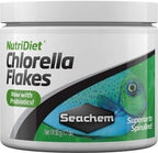 nutrient-rich spirulina & chlorella flakes