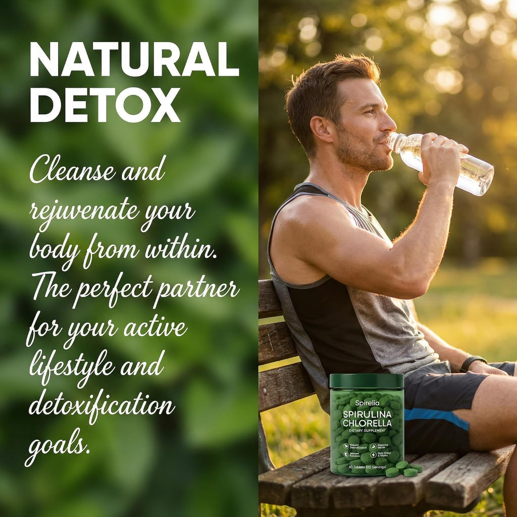 nutrient-rich spirulina chlorella supplement