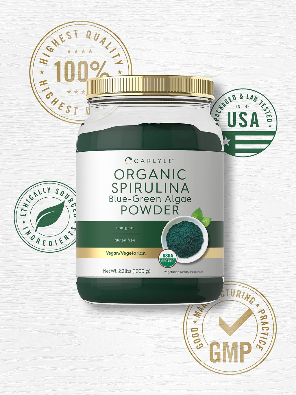 Nutrient-rich spirulina for athletes