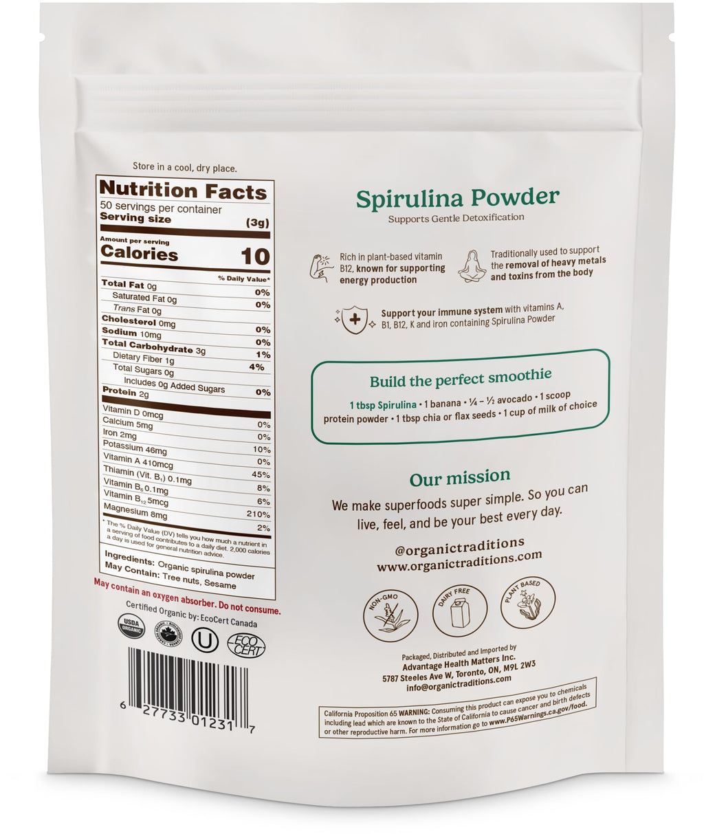 nutrient-rich spirulina for daily health