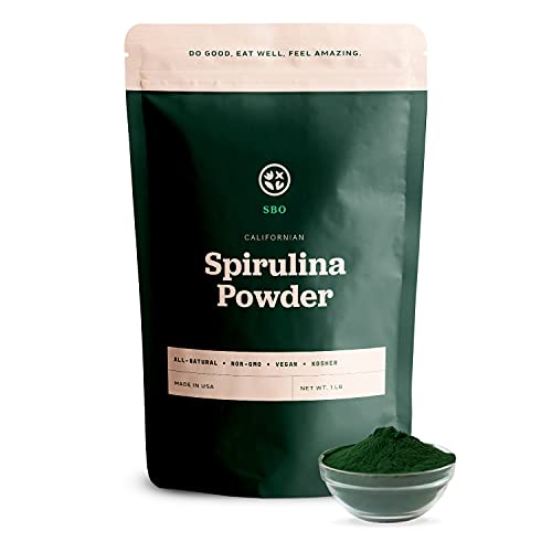 nutrient-rich spirulina for energy boost