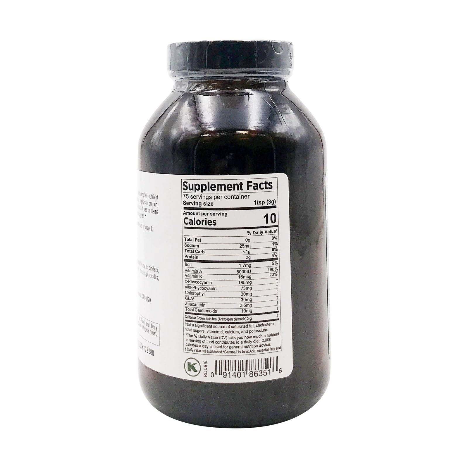 nutrient-rich spirulina for energy boost