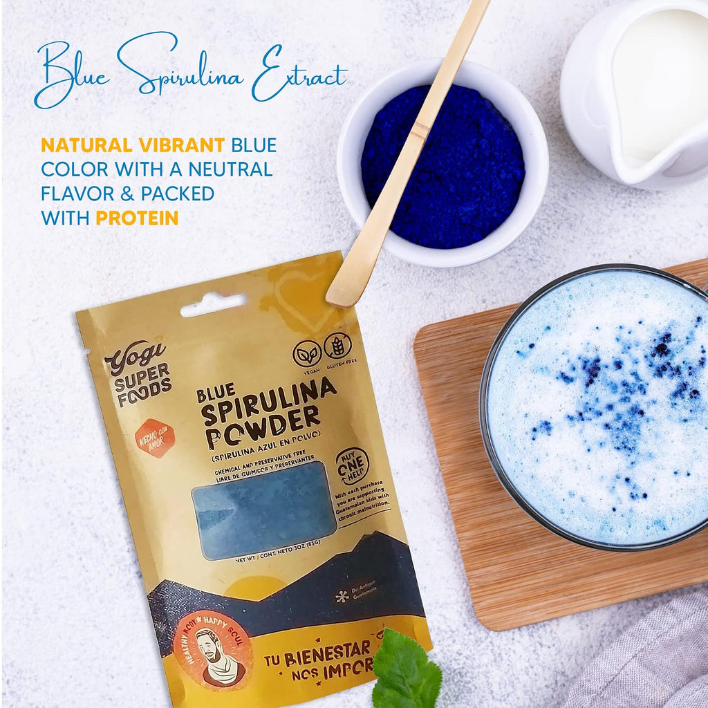 Nutrient-rich spirulina for energy boost
