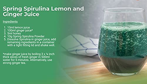 nutrient-rich spirulina for health