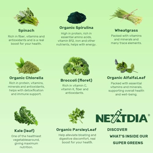 Nutrient-rich spirulina for overall health
