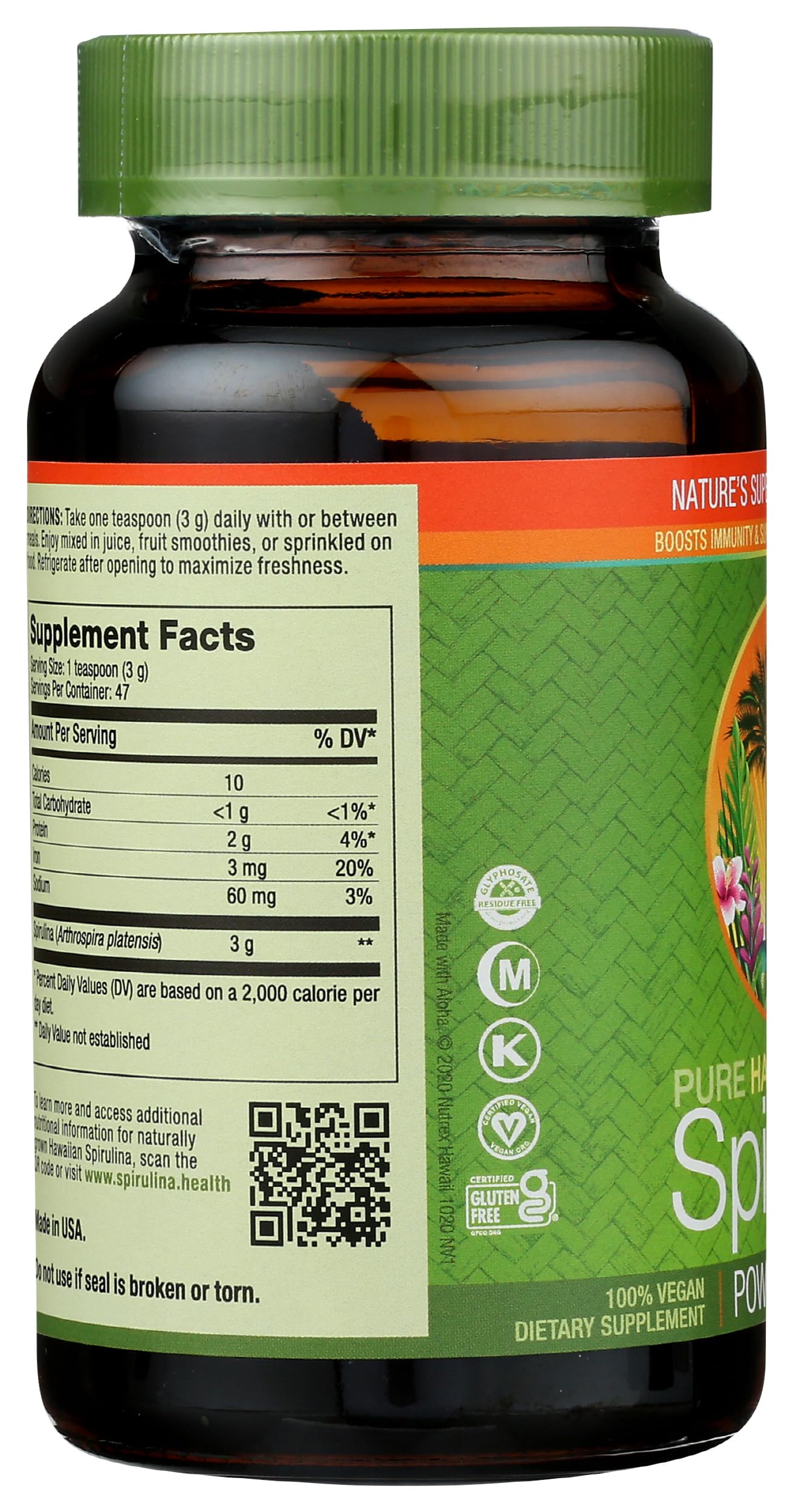 nutrient-rich spirulina for smoothies